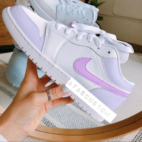 Nike | Shoes | Custom Paintedairjordan Low | Poshmark